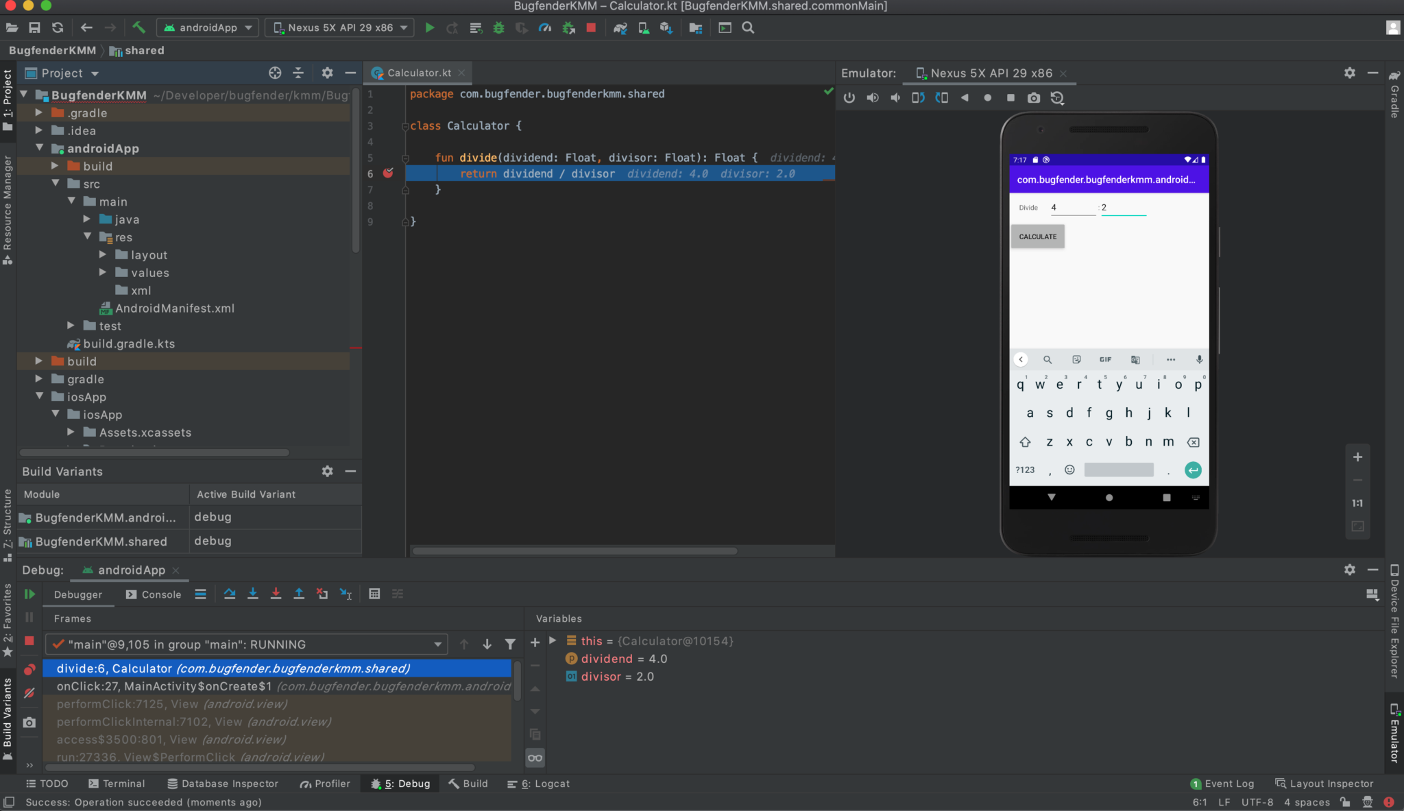 How to Debug a Kotlin Multiplatform Mobile App From Scratch | Bugfender